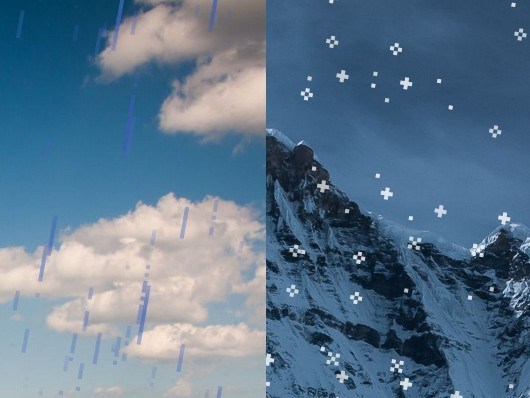 ⭐ Crear lluvia & nieve efectos de caída utilizando CSS3-Weather. CSS TodoCodigo.net