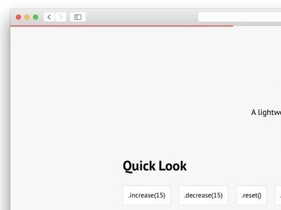⭐ Slick Top barras de progreso liso-ToProgress. js TodoCodigo.net