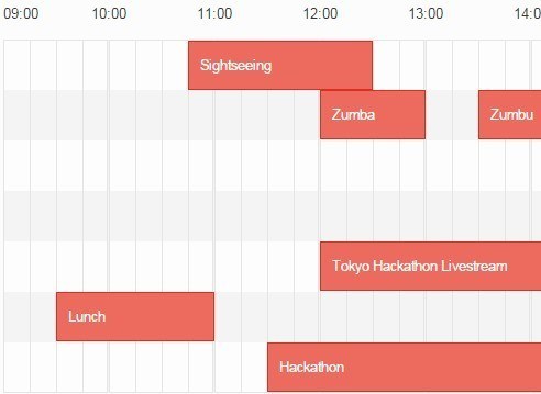⭐ Generando horarios responsivos en Vanilla JavaScript-calendario. js ...