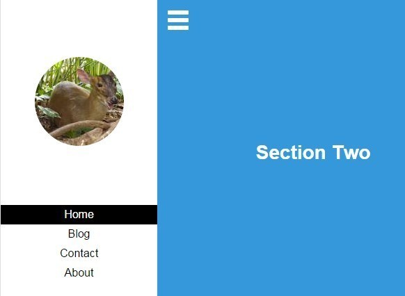 ⭐ Navegación lateral fuera de lienzo con contenido principal adaptable TodoCodigo.net