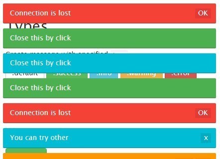 ⭐ CSS3 biblioteca de notificaciones de alertas animadas de JavaScript-messg. js TodoCodigo.net