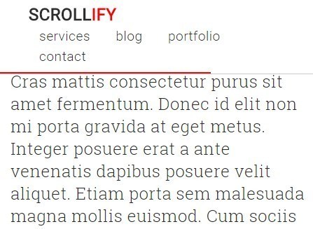 ⭐ Indicador de posición de desplazamiento delgado con JavaScript puro-Scrollify TodoCodigo.net