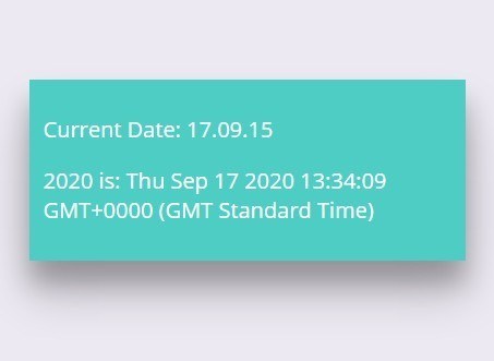 ⭐ Biblioteca de JavaScript ligera para mostrar la fecha con formato ...