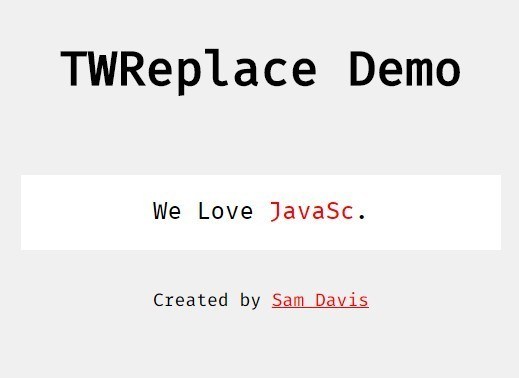 ⭐ Rotador de texto estilo máquina de escribir con vanilla JavaScript-TWReplace. js TodoCodigo.net
