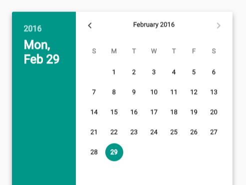 ⭐ Material Design fecha hora selector en Vanilla JavaScript TodoCodigo.net
