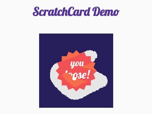 ⭐ Touch-friendly tarjeta Scratch con Pure JavaScript-ScratchCard TodoCodigo.net