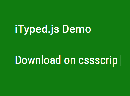 ⭐ Pure JS texto rotador con escribir/eliminar efectos-iTyped. js TodoCodigo.net