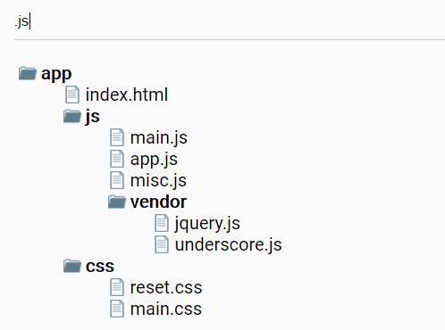 ⭐ Árbol de carpetas filtrables en JavaScript puro TodoCodigo.net
