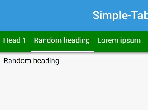 ⭐ Android como NAV Tab en Vanilla JavaScript-simple-Tabs TodoCodigo.net
