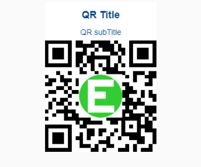 ⭐ Generador de código QR con logotipo y soporte de título-EasyQRCodeJS TodoCodigo.net