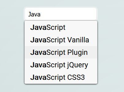 ⭐ Lista desplegable de autocompletar rápida para el campo de entrada-AutoComplete. js TodoCodigo.net
