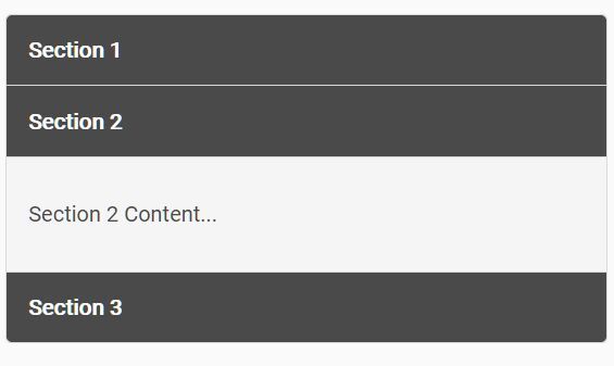 ⭐ Menú de acordeón simple con transiciones CSS3 TodoCodigo.net