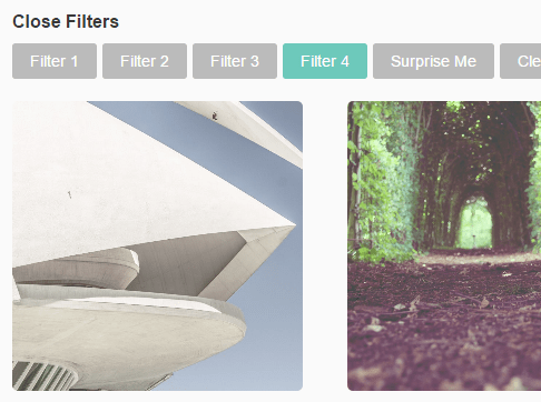 ⭐ Filtrado de un grupo de elementos mediante clases CSS-Vanilla-filters ...