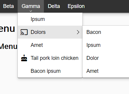 ⭐ Menú desplegable multinivel con JavaScript puro-menú ordenado TodoCodigo.net