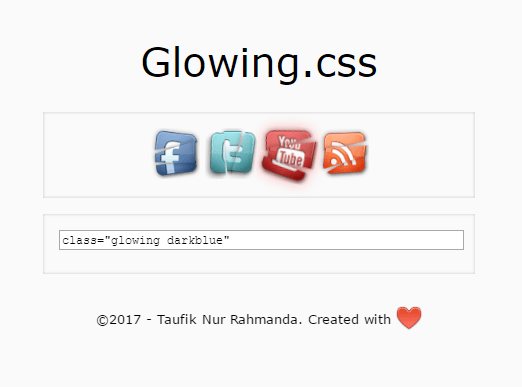 ⭐ Efecto de resplandor fácil en puro CSS/CSS3-intensamente. CSS TodoCodigo.net