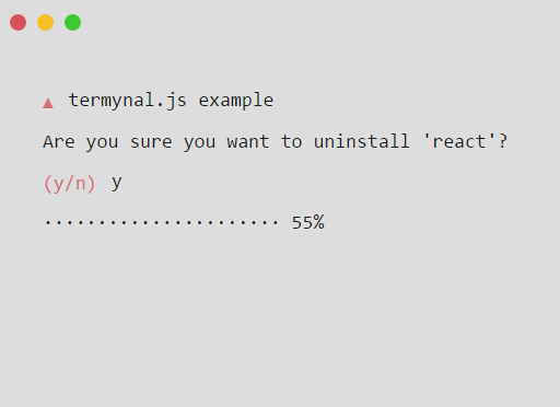 ⭐ Tiny terminal Emulator-termynal. js TodoCodigo.net
