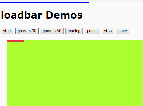 ⭐ Slim Progress/barra de carga en JavaScript nativo-loadbar TodoCodigo.net