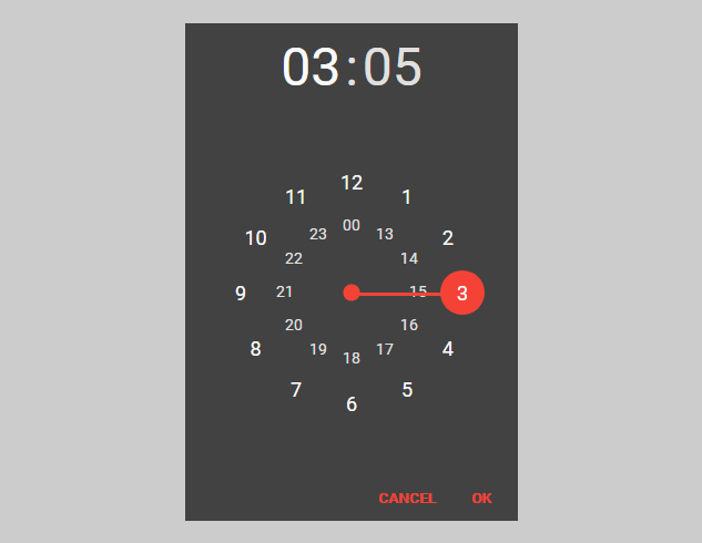 ⭐ Selector de tiempo de estilo de reloj en JavaScript puro-Grudus ...