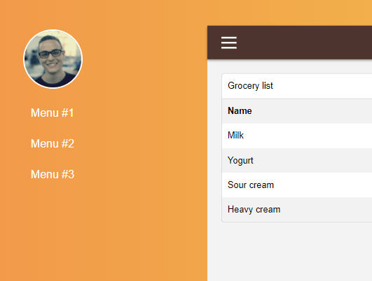 ⭐ Menú de la barra lateral plegable con JavaScript puro TodoCodigo.net