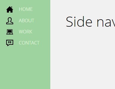 ⭐ Menú de navegación lateral simple con transiciones CSS3 TodoCodigo.net